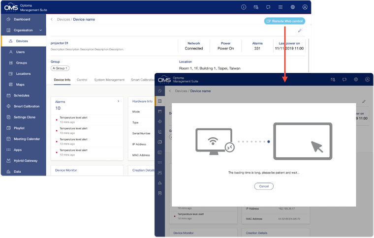 Tutorial 17 - OMS Remote Access: Projector Web Control – Optoma APAC