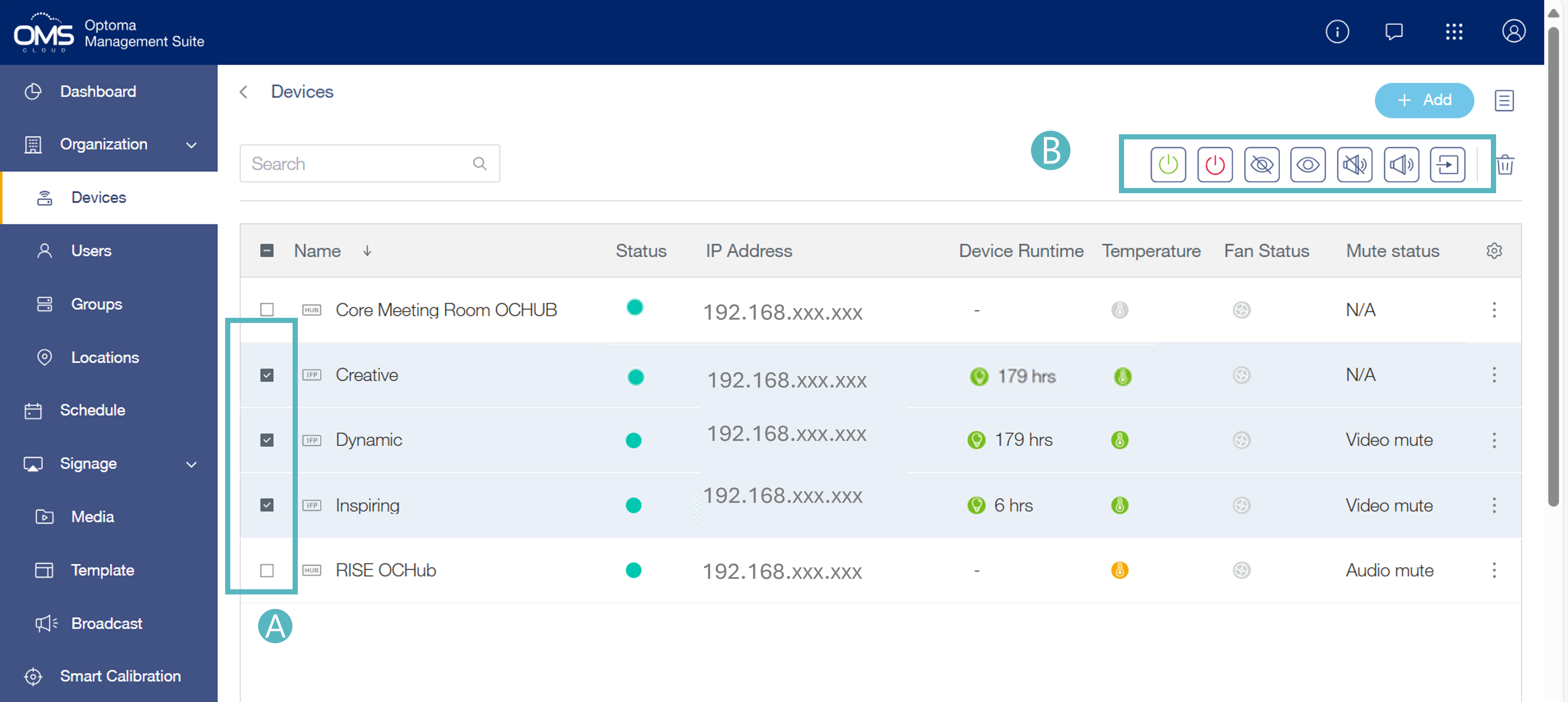 Tutorial 3 - How to manage the devices on OMS-C ? – Optoma Support
