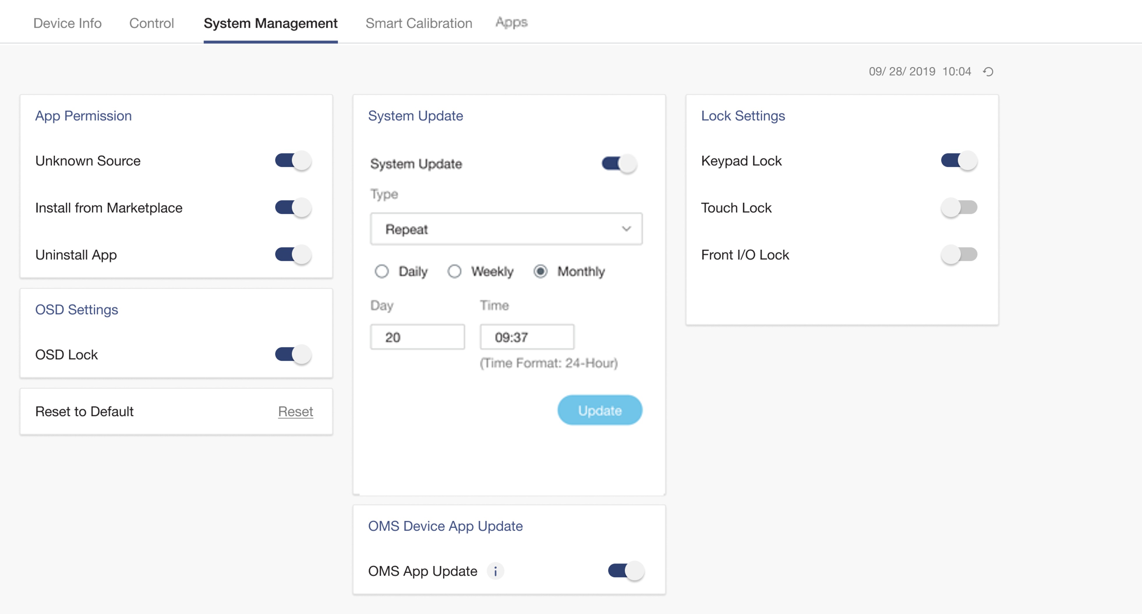 Tutorial 5 - As an OMS administrator, how can I set device permissions and settings? – Optoma APAC